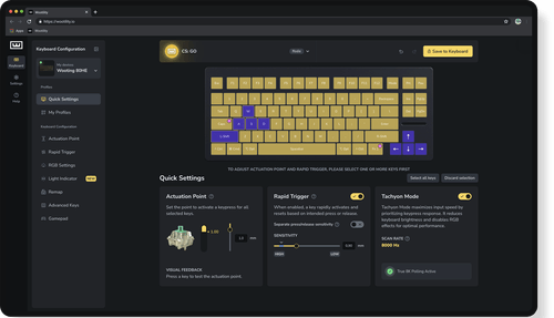 Wooting Wootility Software