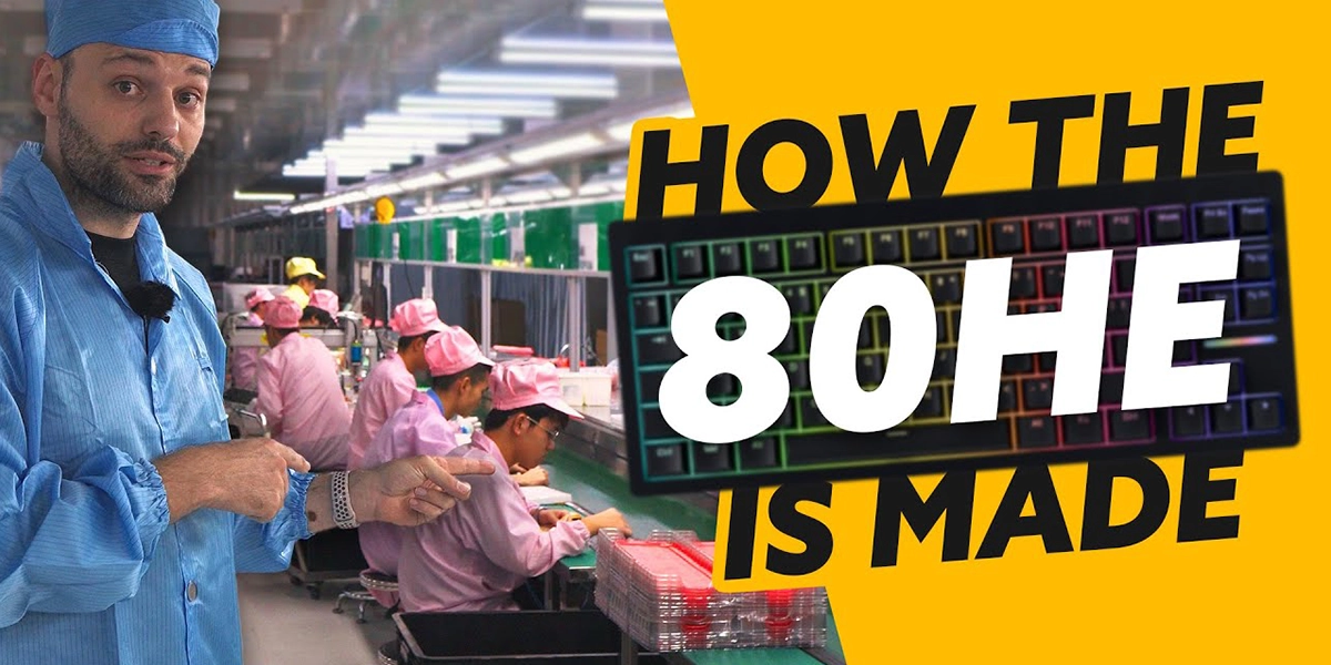Wooting 80HE factory tour | Wooting